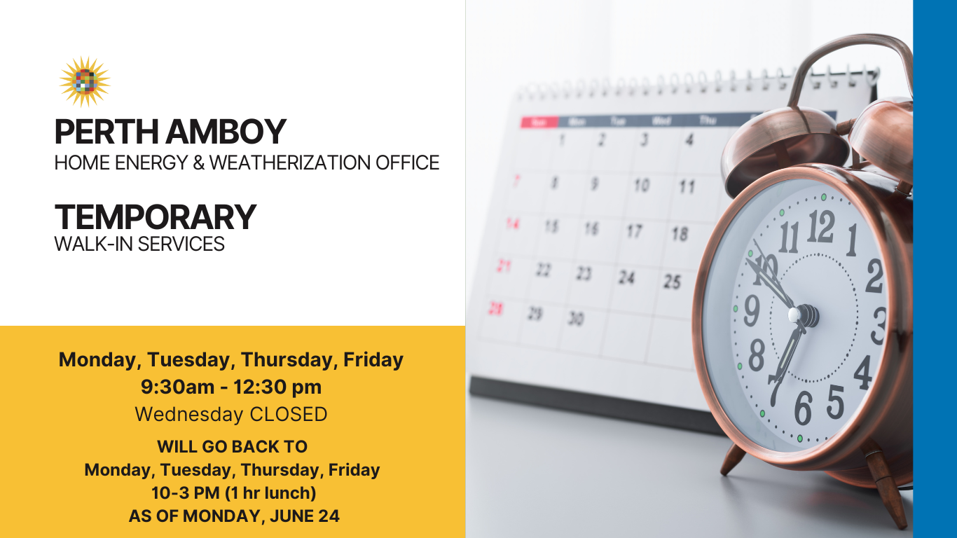 PRAB's Perth Amboy Office has temporary hours in June 2024 - PRAB ...